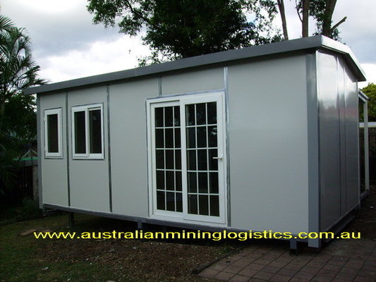 Mobile Prefabricated Portable Modular Homes As Offices Anti-Wind