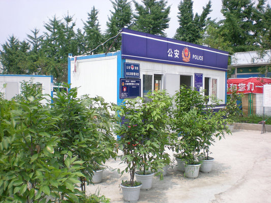 Galvanized Steel Mobile Modular Homes , Small Prefab House