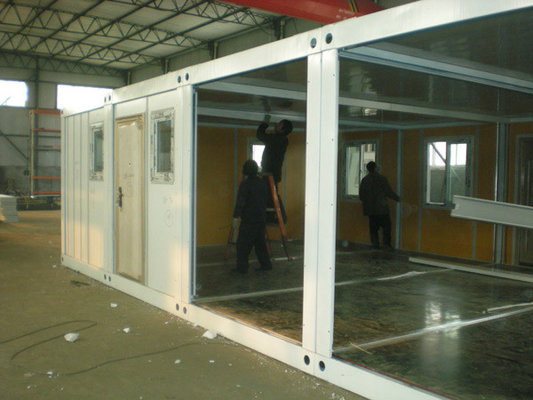 Portable Mobile Modular Homes With EPS Sandwich Panel Wall