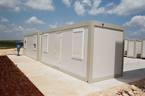 Folding Mobile Modular Homes , Waterproof Prefabricated Container House