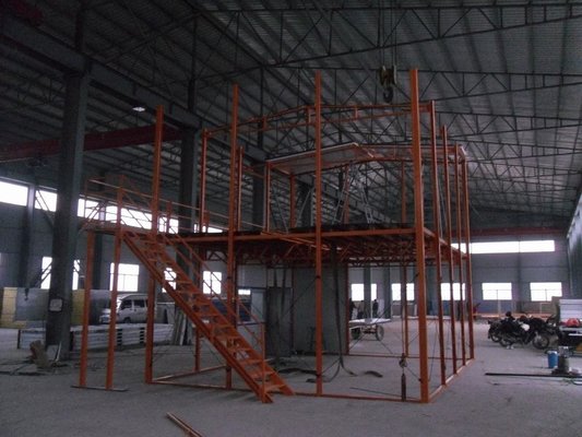Light Steel Prefabricated Accommodation , Prefab House Construction
