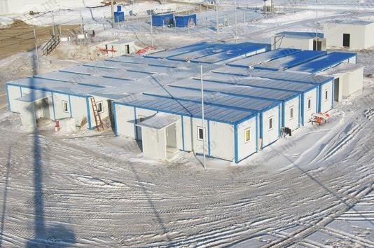 Free Designed Mobile Folding Container House , Prefab Container Homes