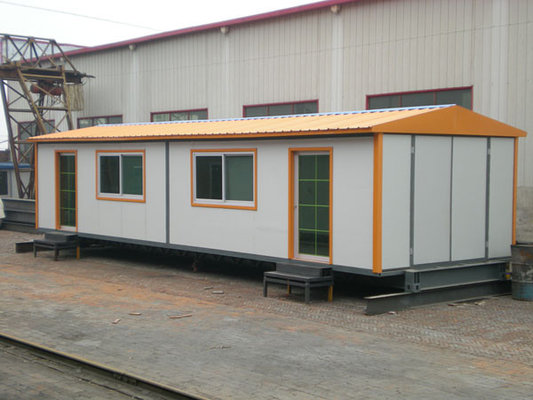 Movable Durable Portable Modular Homes , Prefab Steel Sheet Houses