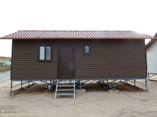 Safe Anti-rust Galvanized Light Steel Structure Villa With Color Steel Sandwich Panel