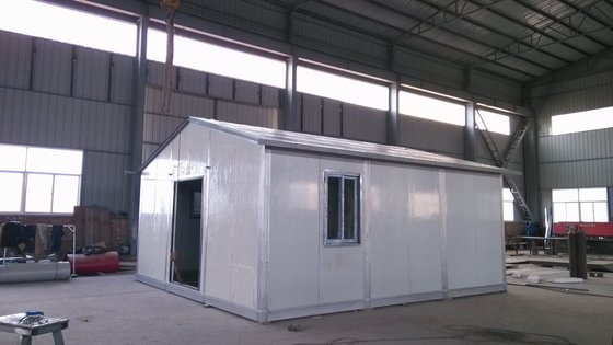 Color Durable Light Steel Structure Villa Sandwich Panel For Permanent Living