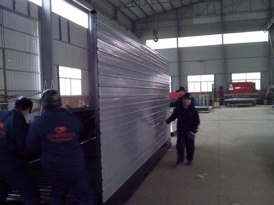 Durable Foldable Steel Storage Sheds Shipping Container Doors With Customized Design