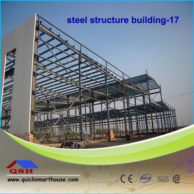 Modular Light Steel Prefabricated Steel Buildings Customized Design With Cement Floor