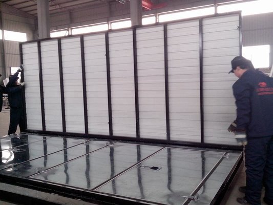 Galvanized Corrugated Steel Storage Sheds , Quick Installation Storage Container