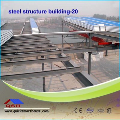 Factory Building Prefabricated Steel Buildings Durable As Workshop ISO CE
