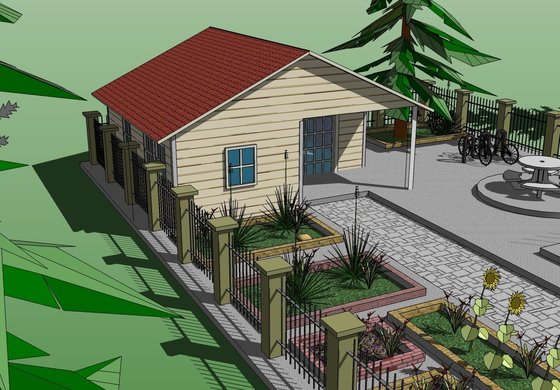 Custom Prefabricated House Manufactured Homes For Holiday / Disaster Area
