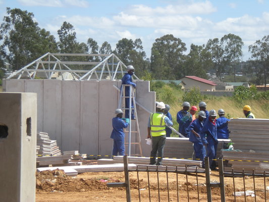 Fireproof Concrete Prefabricated House Light Weight For Accommodation Units