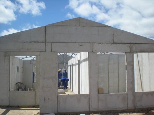 Light Weight Concrete Prefabricated House For Permanent Family Homes