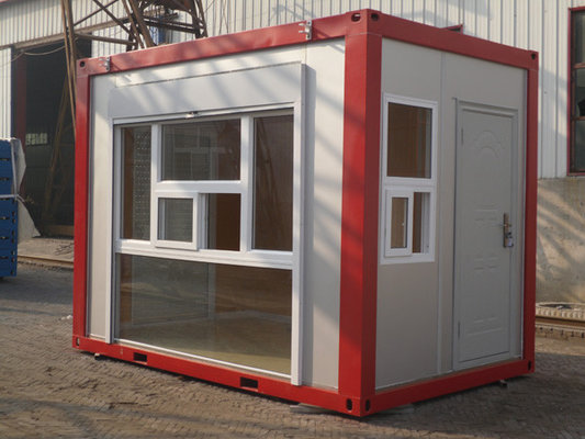 Foldable Container Kiosk Long Lifespan As Outside Shop