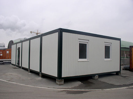Customerized Folding Container House Kits With Steel Security Door