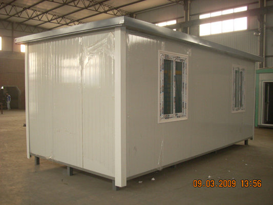 Folding Mobile Modular Homes Heating Insulation With Steel Structure