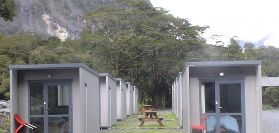 Sandwich Panel Mobile Modular Homes , Connected Base Modular Movable House