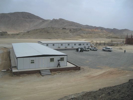 Sandwich Panel Steel Structure Prefabricated Accommodation As Warehouse Buildings
