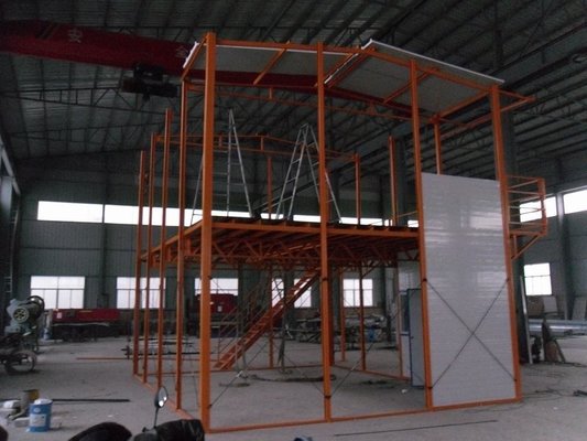 Sandwich Panel Steel Structure Prefabricated Accommodation As Warehouse Buildings