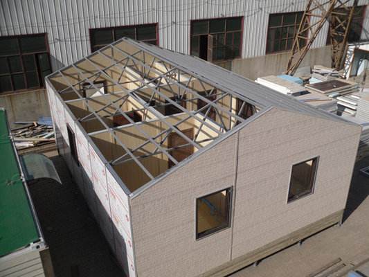 Economical Light Steel Structure House , Modern and Small Homes For Renting