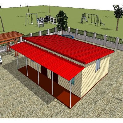 Cost-effective Prefabricated Light Steel Structure Villa , Movable Steel Building Homes