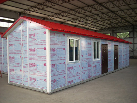 Quick Installed Prefab House , Prefabricated House For Mining Site
