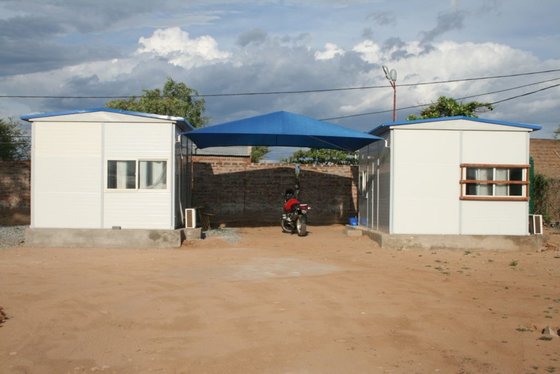 Prefabricated Accommodation , Sandwich Panel Prefabricated Dormitory Building