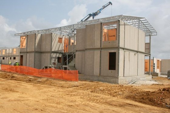 Fireproof Prefabricated House Light Weight For Permanent Building