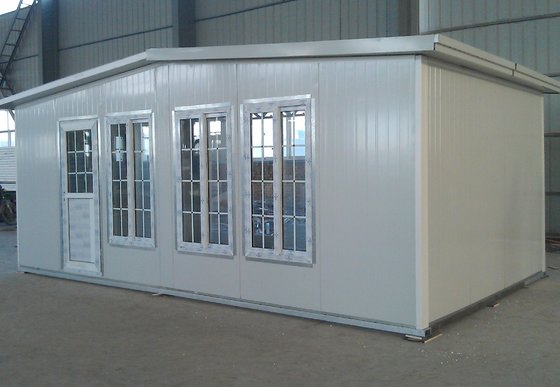 Eco-Friendly Prefabricated House , 1 Bedroom Comfortable Mobile Homes