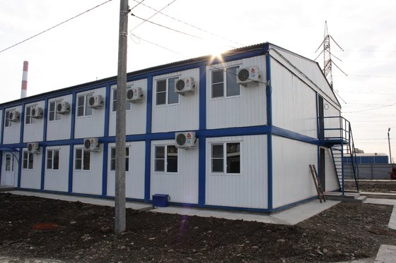 40ft Prefab Portable Folding Container House , Luxury Prefab Homes
