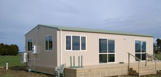 Comfortable Family Portable Modular Homes Movable With Galvanized Painting Surface