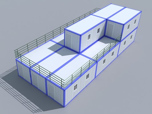 Rustproof Comfortable Mobile Modular Homes Folding For Workers Accommodation