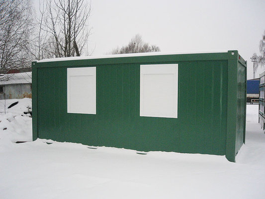 Residential Mobile Modular Homes , Prefabricated Modular House With Steel Frame