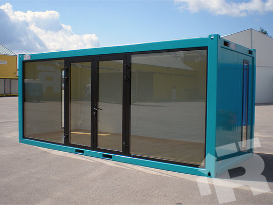 Residential Mobile Modular Homes , Prefabricated Modular House With Steel Frame