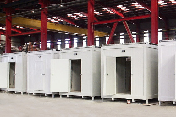 Folding Reliable Mobile Modular Homes With Heating Insulation Panels