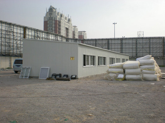 Transportable Prefabricated Accommodation Units , Light Steel Structure Movable Labor House