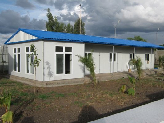 Comfortable Prefab Light Steel Structure Villa For Temporary Living Housing