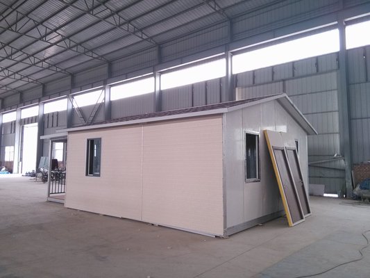 Durable Light Steel Structure Villa Flexible With EPS / PU Sandwich Panel