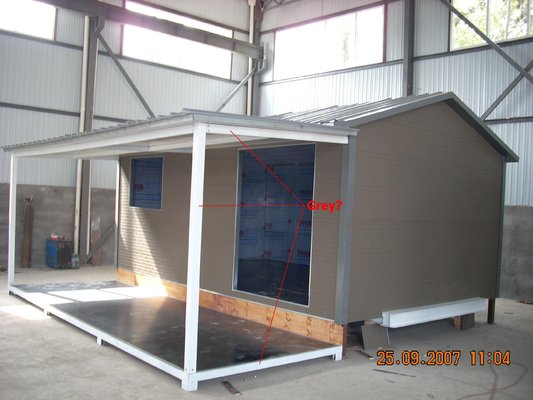 C Channel Light Gauge Steel Prefabricated Homes Prefabricated Reliable