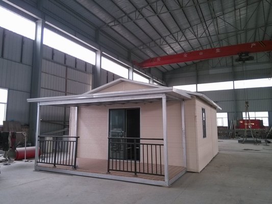 Flexible Light Steel Structure Villa , Raised Ground Economic Mobile House