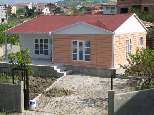 Eco-friendly Mobile Light Steel Structure Villa Sandwich Panel Flexible Layout