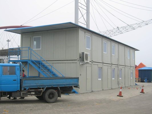 Restaurant Folding Container House , Modular Shipping Container House