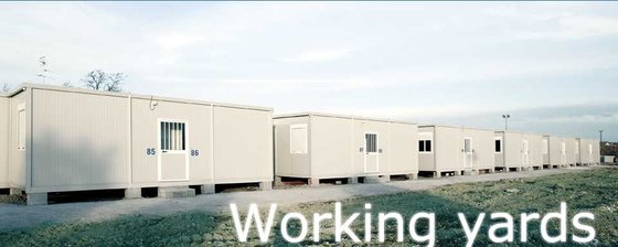 Restaurant Folding Container House , Modular Shipping Container House