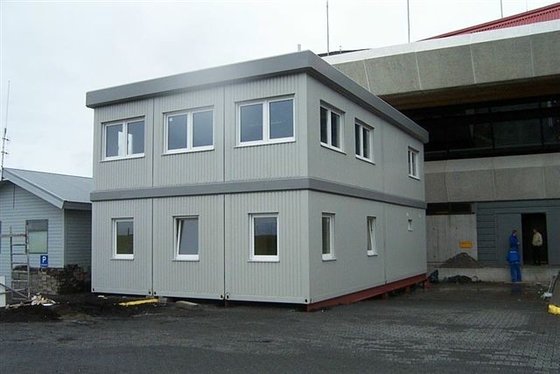 Fireproof Portable Modular Homes Customized For Prefab Modular