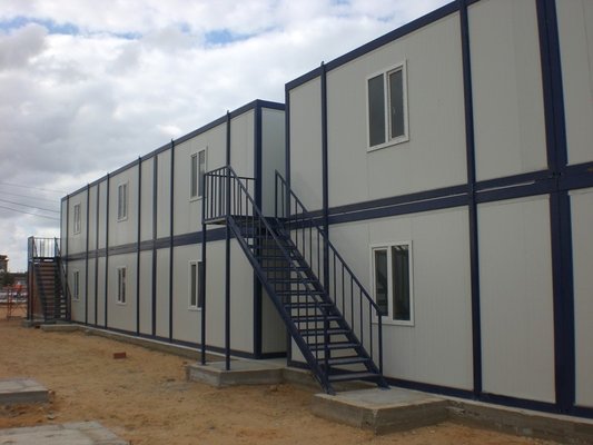 Fireproof Portable Contemporary Modular Homes Customized 20'' Prefabricated
