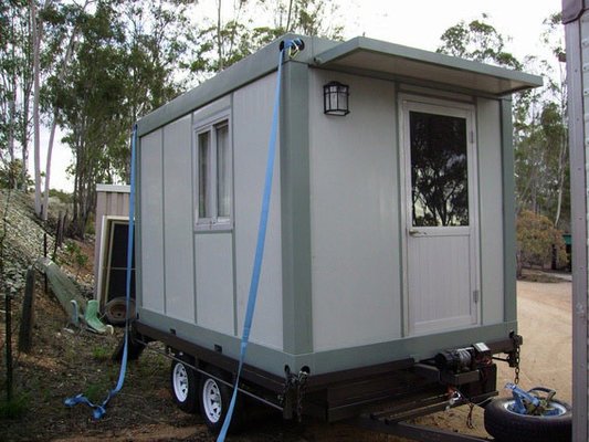 Residential Mobile Modular Homes , Sandwich Panel Container Office