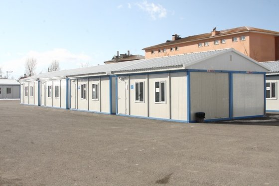 Color Steel Mobile Modular Homes , 20ft Quick Install Prefab House