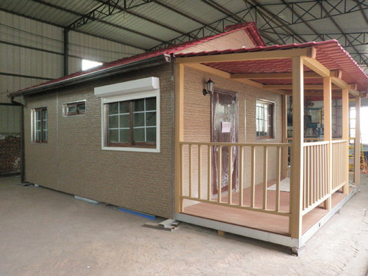Folding Steel Mobile Prefab Modular Homes Fireproof For Warehouse