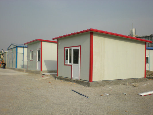 One-Storey Prefabricated Accommodation Economic Movable For Factory Labor