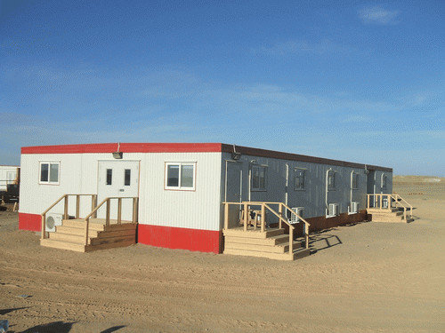 Movable Modular Prefabricated Accommodation With Sandwich Panel Wall