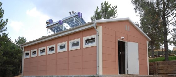 Light Steel Prefabricated Accommodation Movable Transportable For Labour